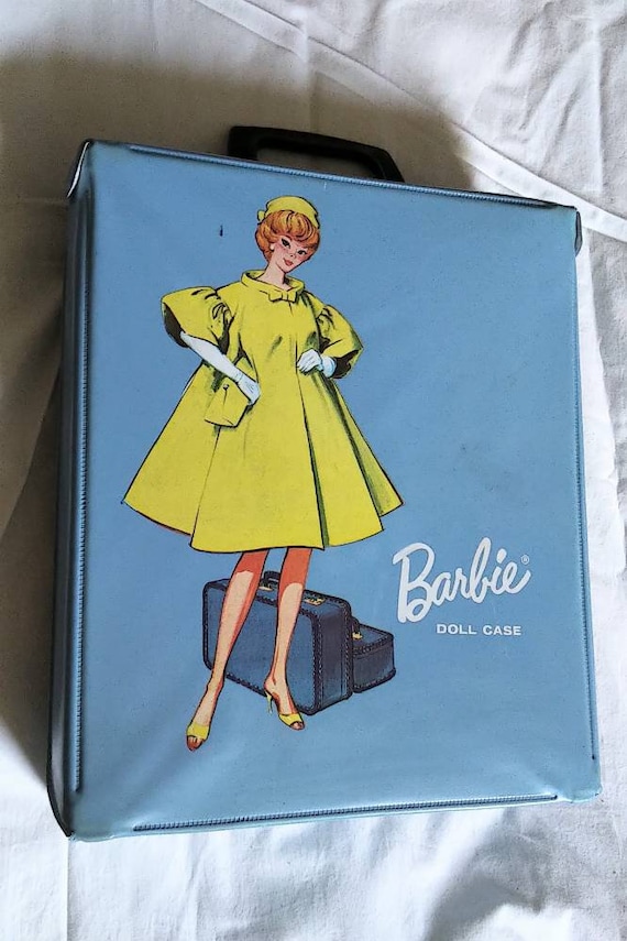 RARE Barbie Doll Case Vintage Blue Barbie Accessory Case - Etsy