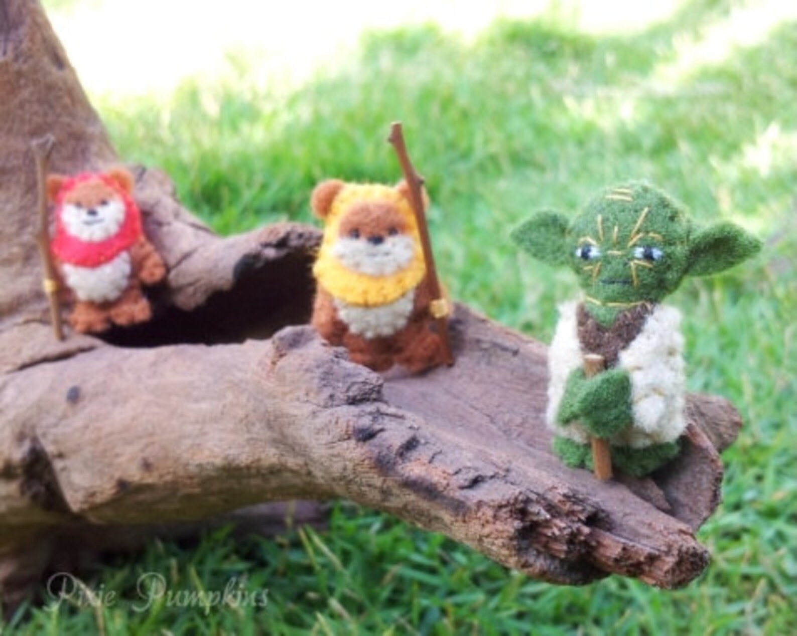 Star Wars Plush Toy Miniature Felt Yoda Yoda Stuffed Plush | Etsy