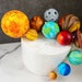 Fondant Solar System, Planets, Space Individual Cake Topper Set - Etsy