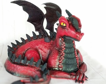 Fondant Dragon Cake Topper - Etsy
