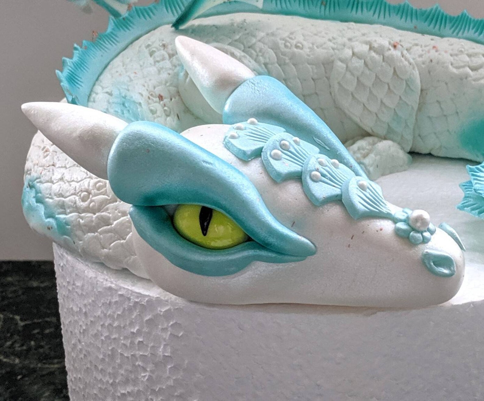 Fondant Dragon Cake Topper - Etsy