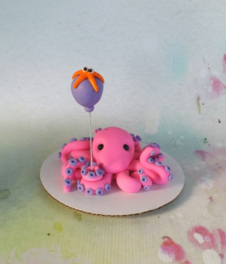 Fondant Octopus - Etsy