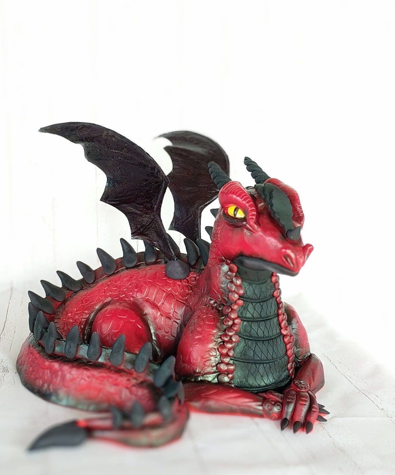 Dragon Cake Topper Fondant and Rice Krispie Treat X Large - Etsy