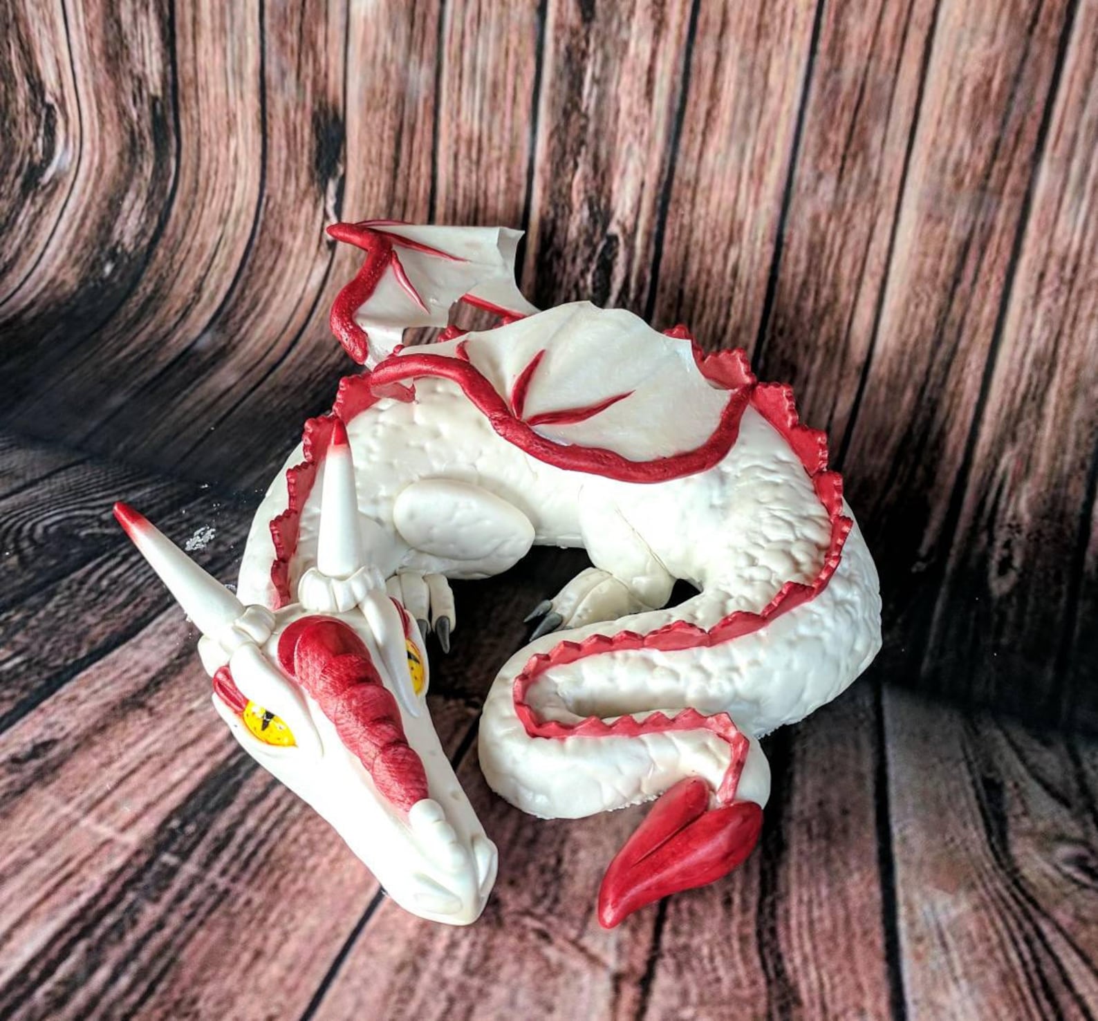 Fondant Dragon Cake Topper - Etsy