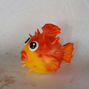 Fondant Puffer Fish Cake Topper - Etsy