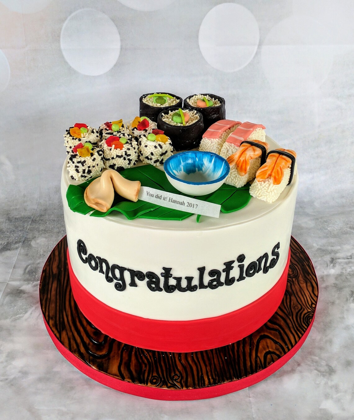 Fondant Sushi Edible Cake Topper/dessert Sushi - Etsy