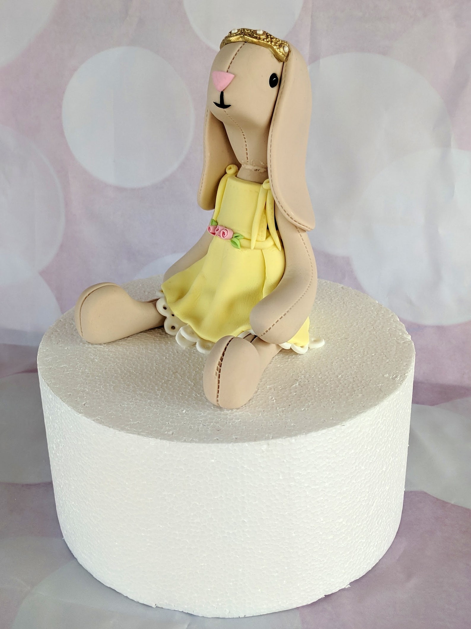 Fondant Bunny Maileg Inspired Cake Topper - Etsy