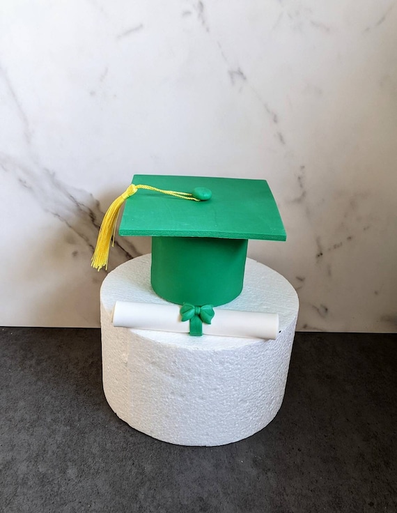 Fondant Graduation Cap and Diploma - Etsy