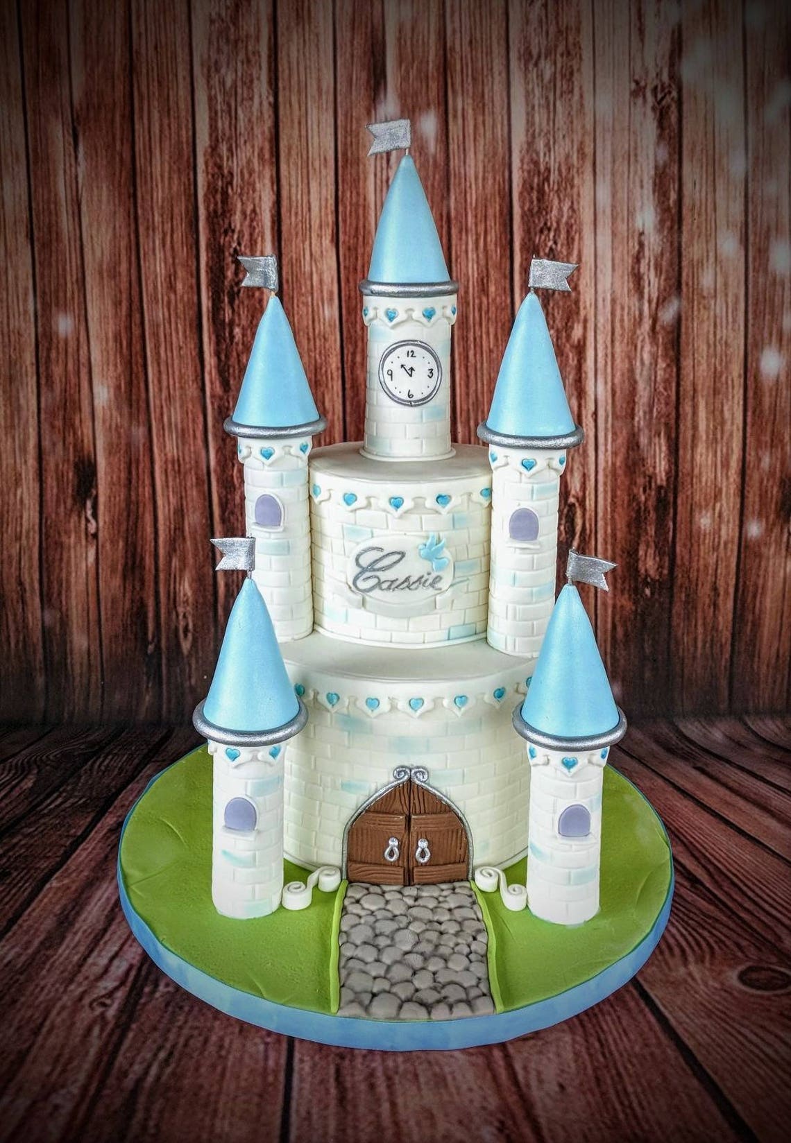 Fondant Princess Castle Towers Cake Set DIY - Etsy