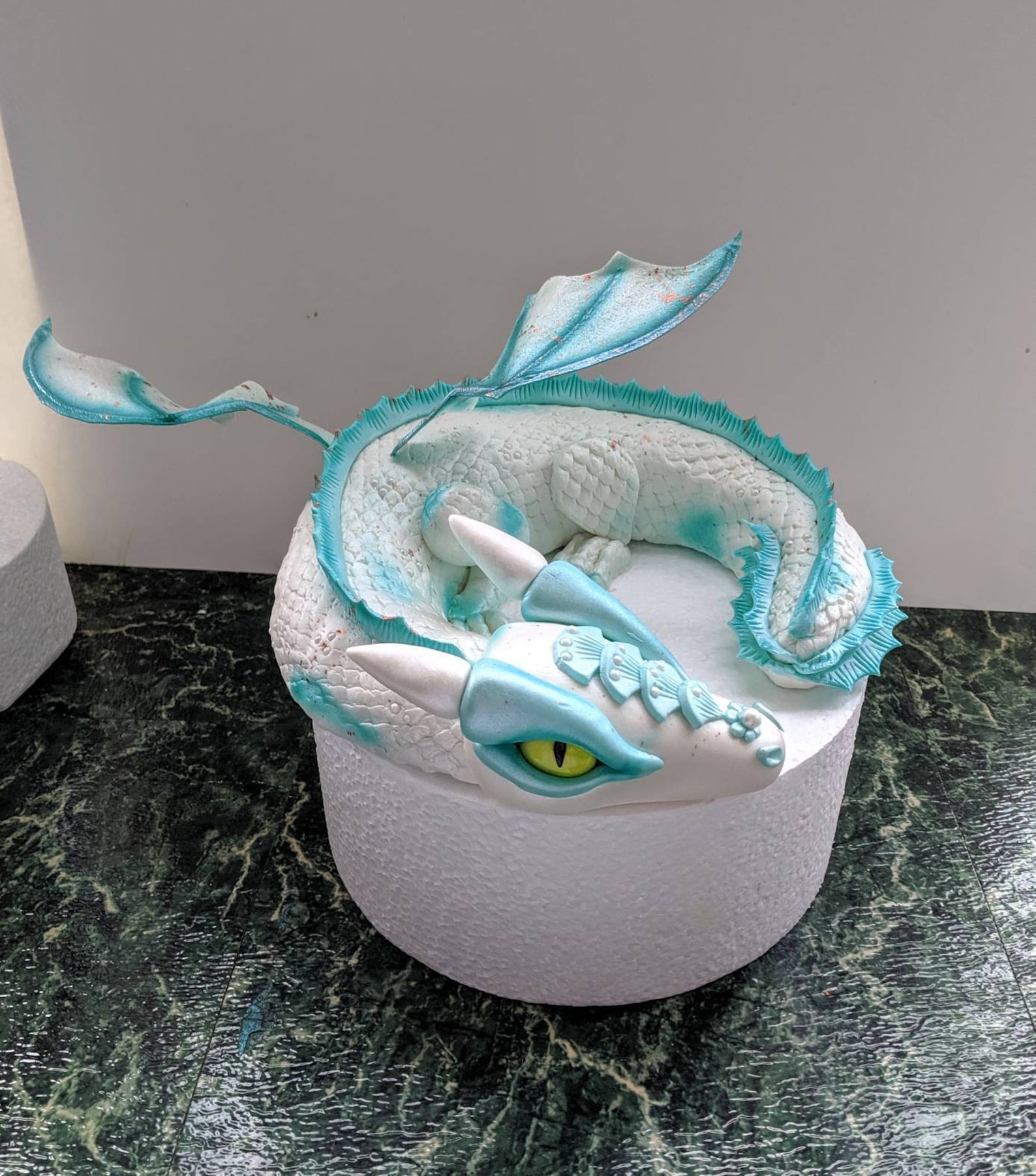 Fondant Dragon Cake Topper - Etsy