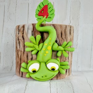 Fondant Gecko, Lizard, Reptile Cake Topper - Etsy Australia