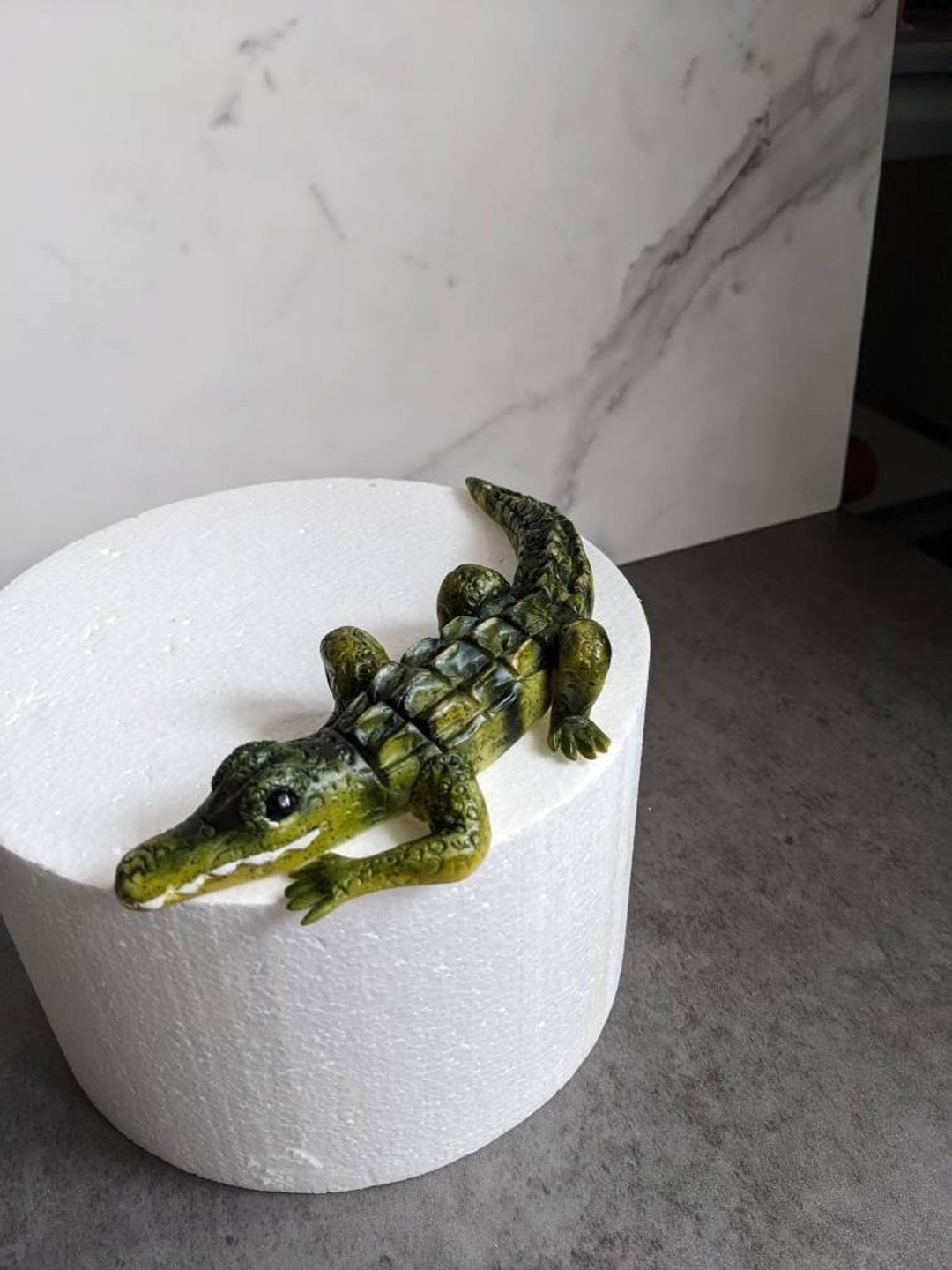 Fondant Crocodile Cake Topper - Etsy