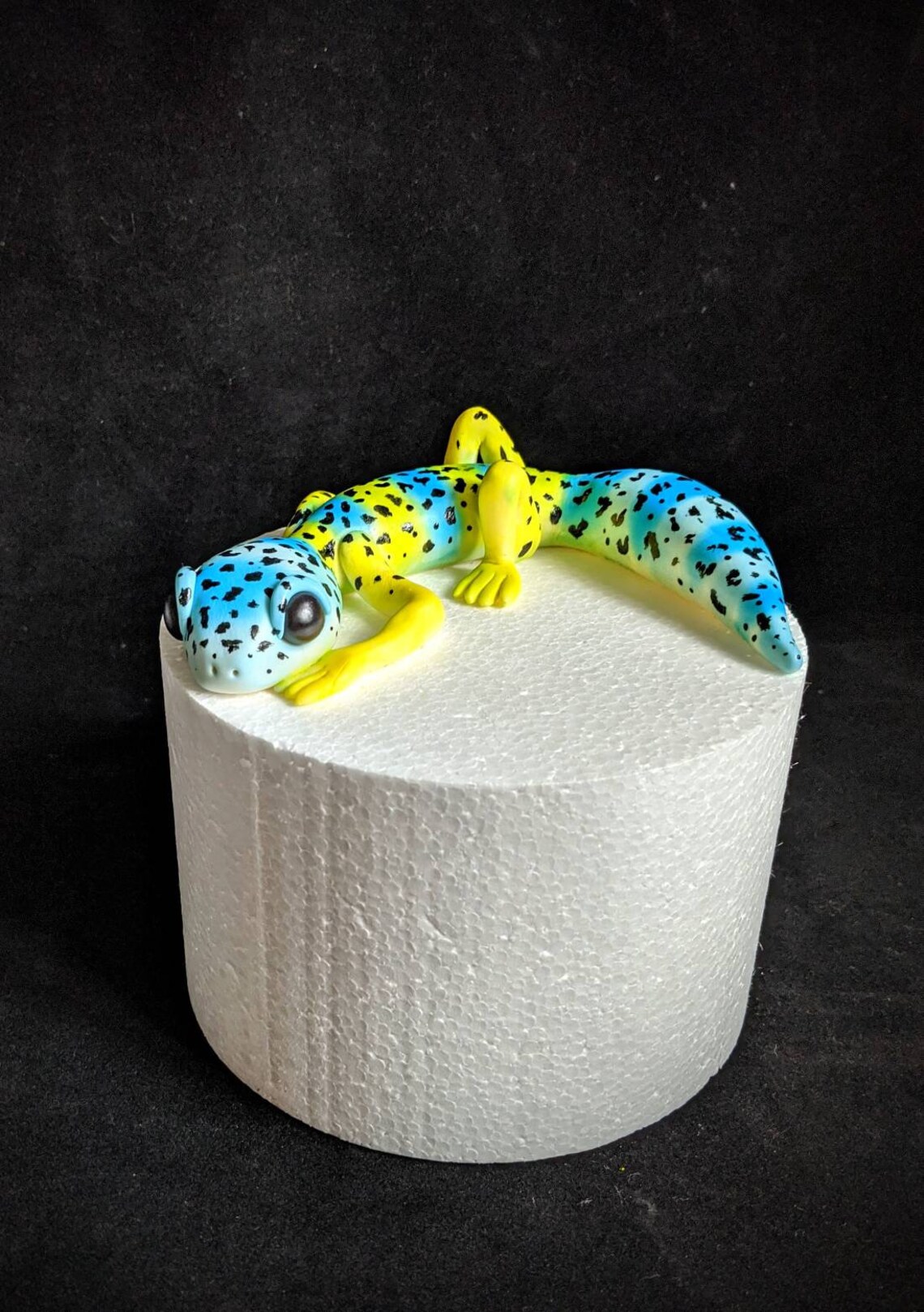 Fondant Gecko Lizard Reptile Cake Topper - Etsy