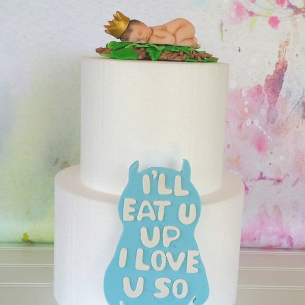Wild Things Crown Cake Topper - Etsy