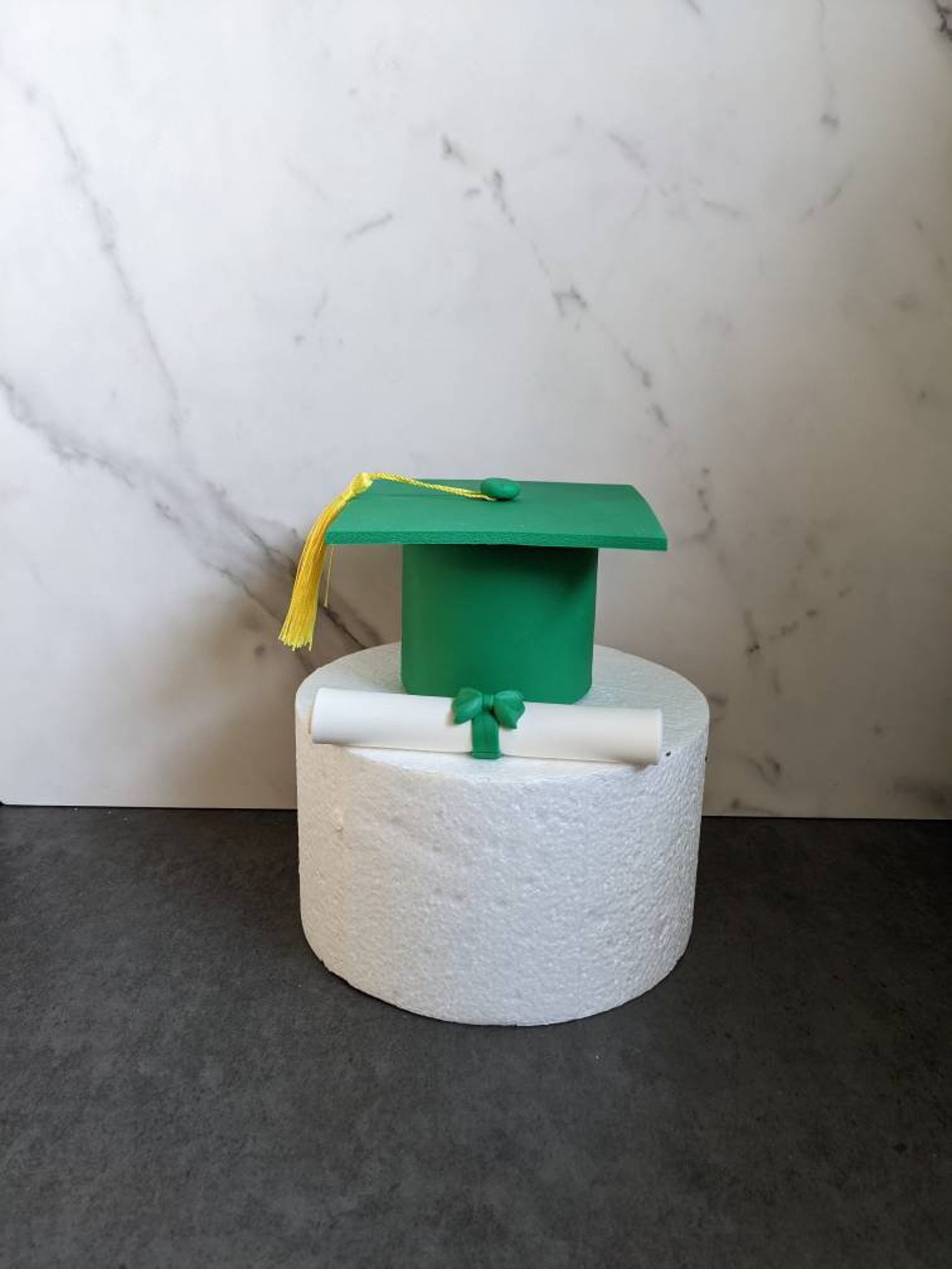 Fondant Graduation Cap and Diploma - Etsy