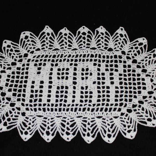 Name Doily - Etsy