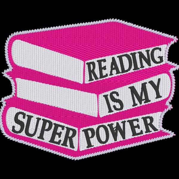 Reading is My Superpower - Etsy