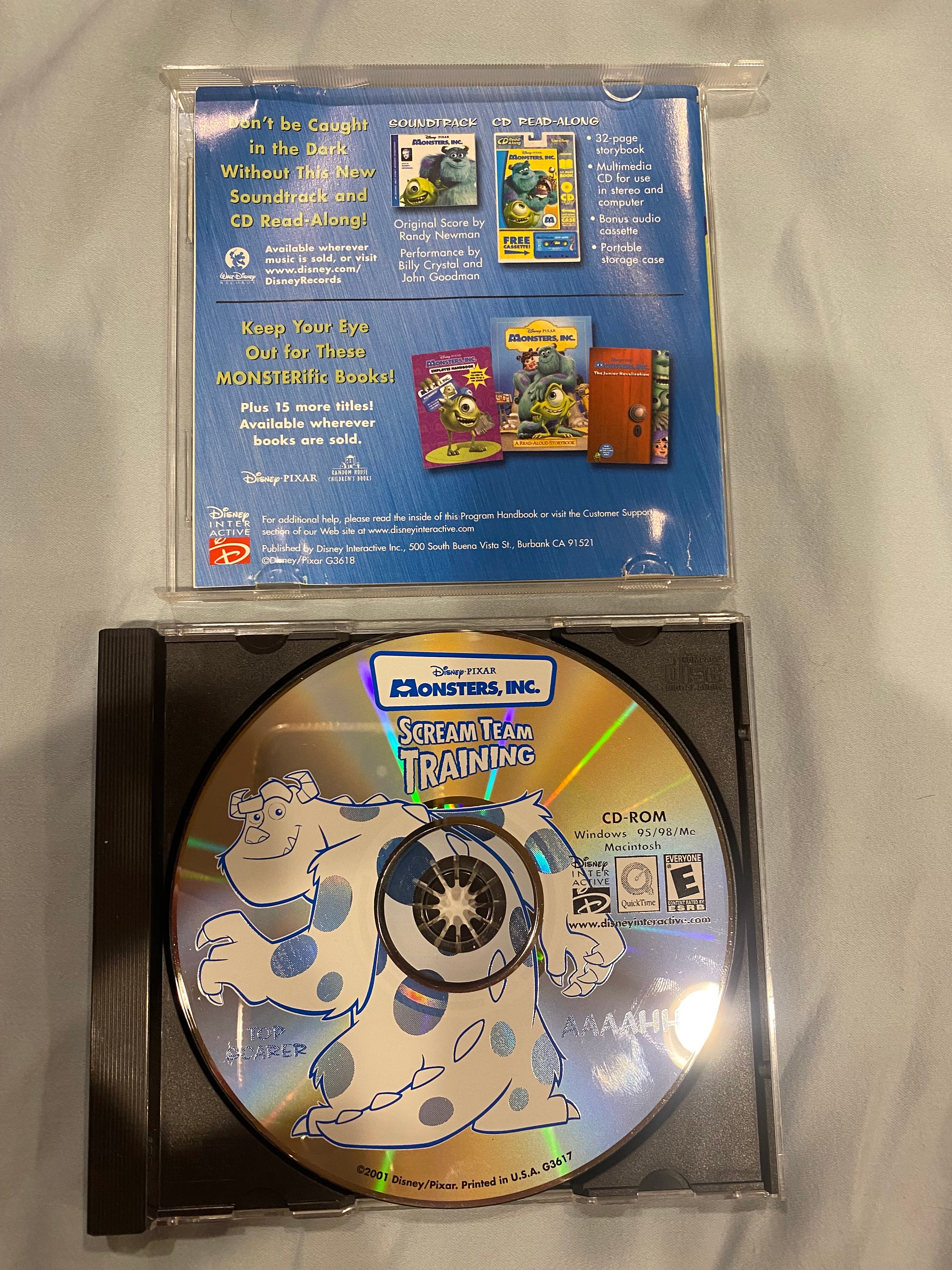 Monsters Inc. PC Game Vintage - Etsy