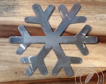Metal snowflake | Etsy