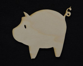 Pig cutout | Etsy