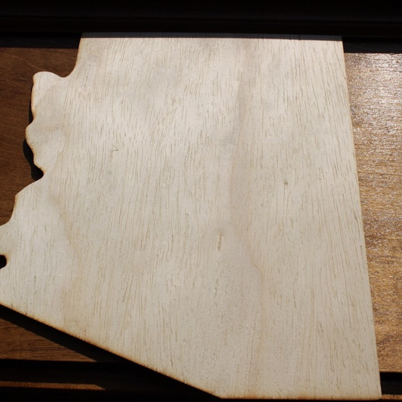 Shape of Arizona - Etsy