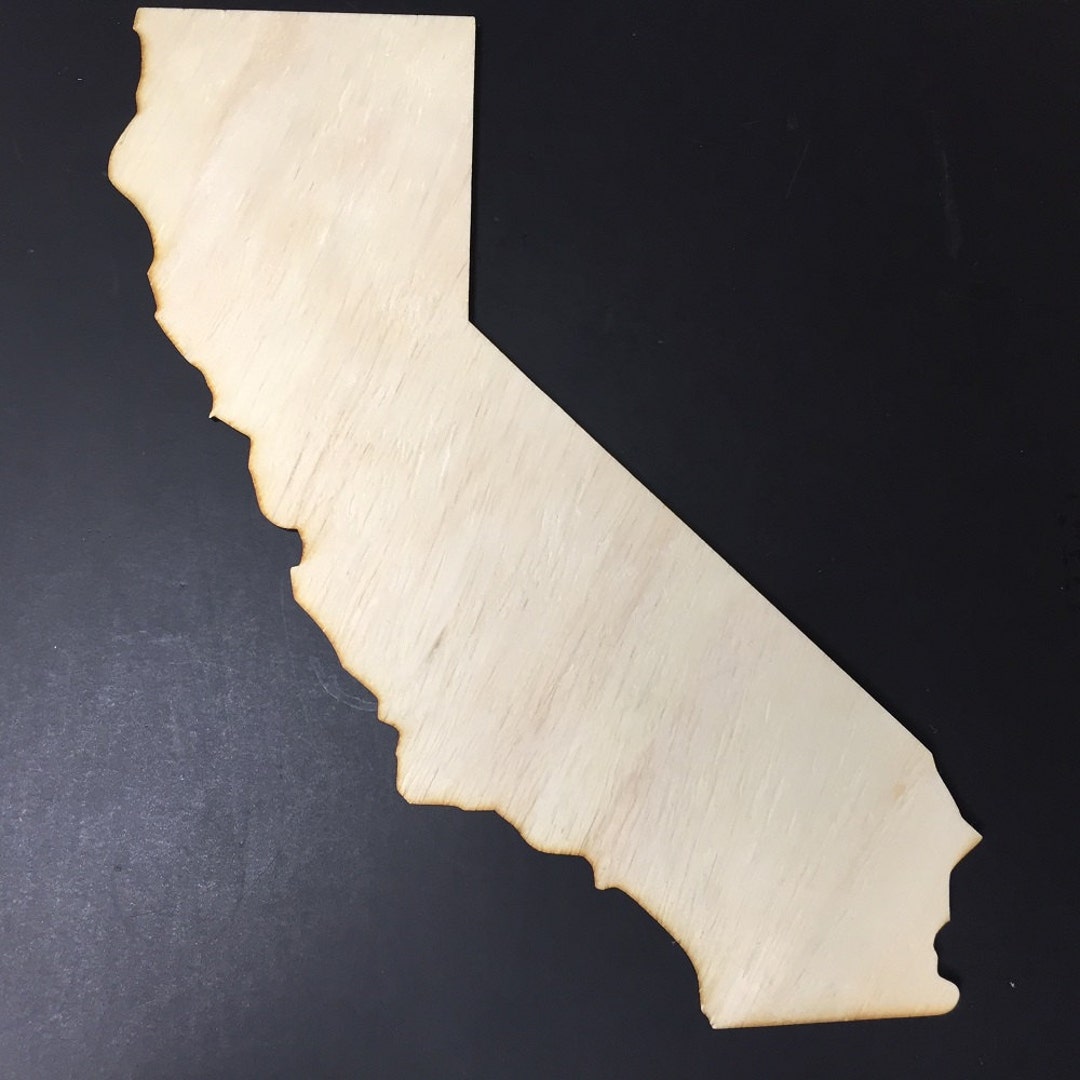 CA Wood Cutout California Sign Shapes for Projects or Other Use - Etsy