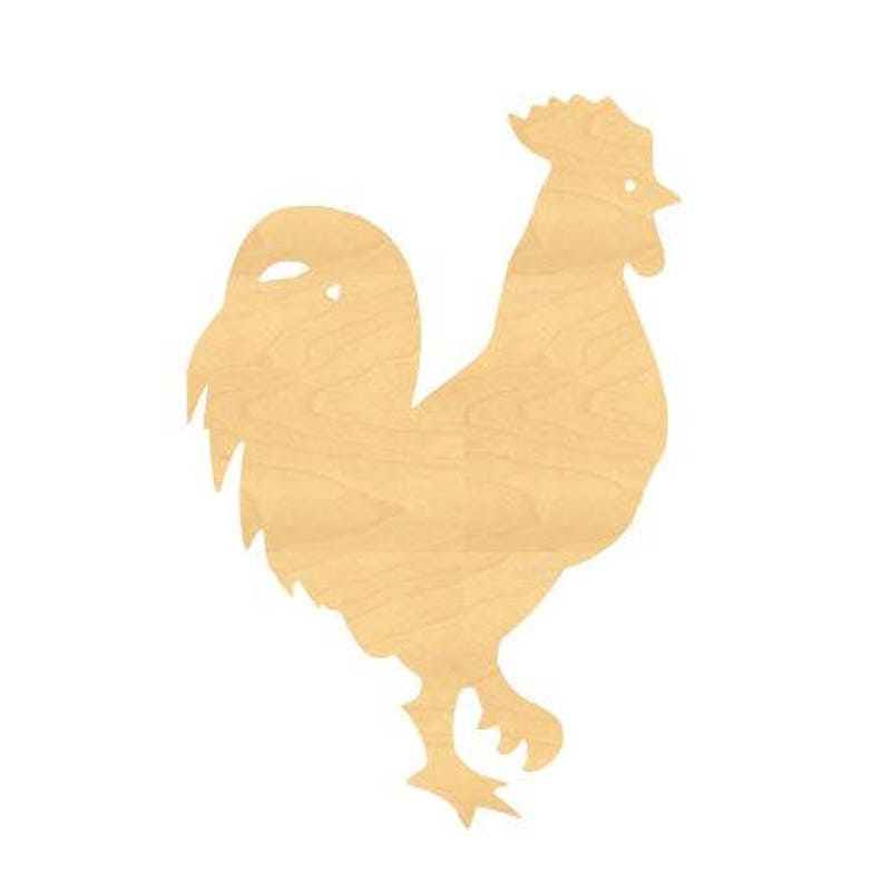 Wood Rooster - Etsy