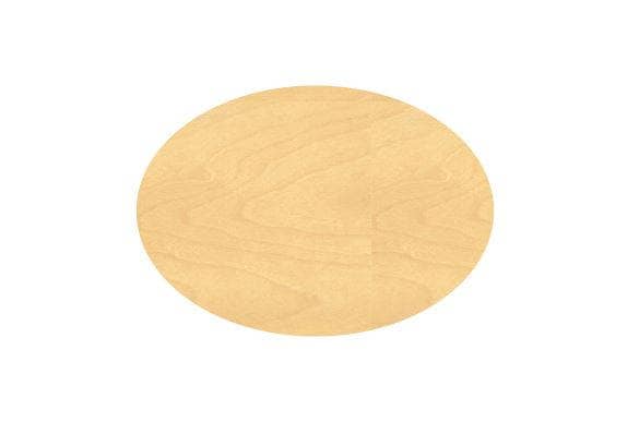 12 pieces Wooden Oval Shapes Paper, Party & Kids Scrapbooking Paper ...