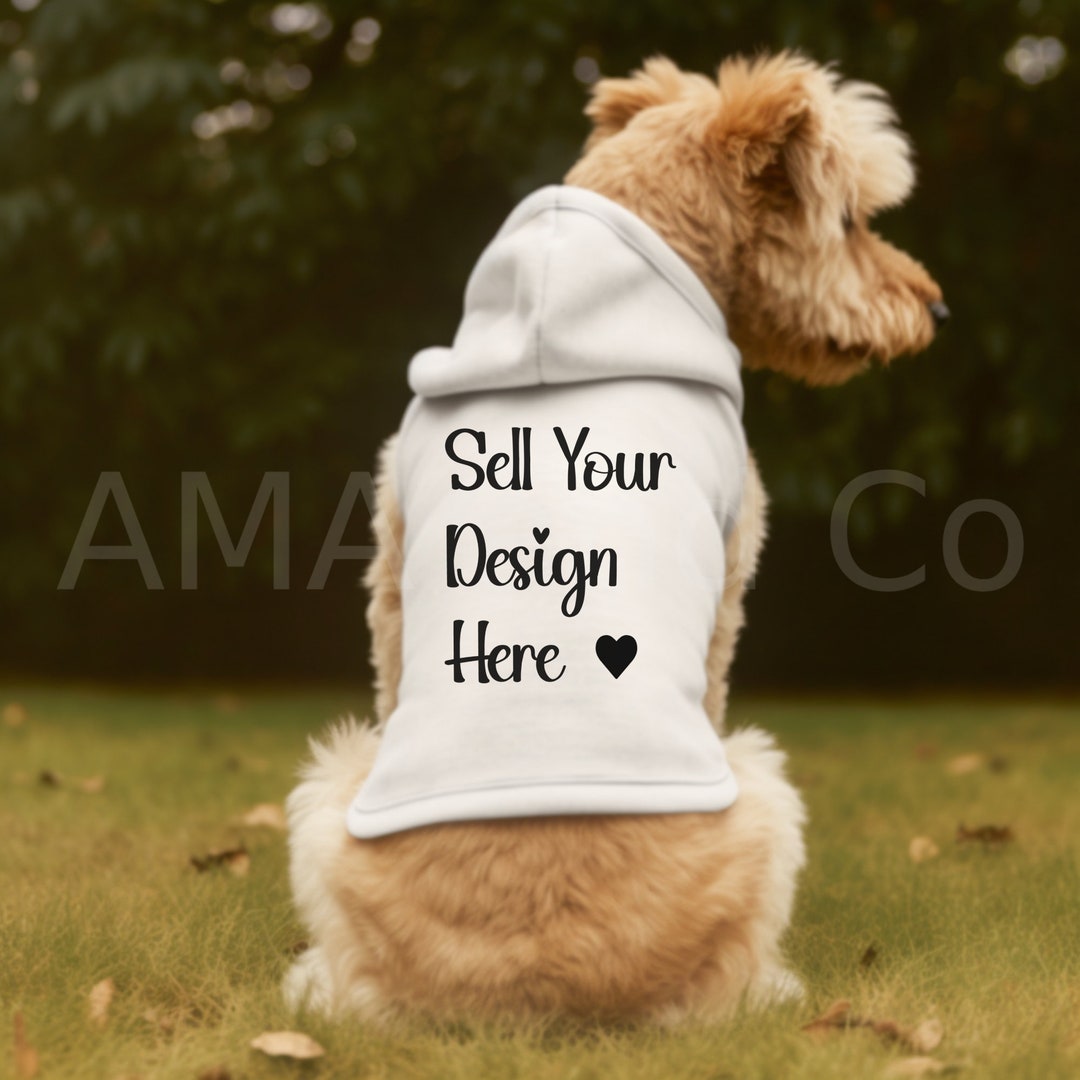 White Dog Shirt Mockup, Large Dog Stock Photo, Lifestyle, Pet, Animal ...