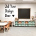 School Classroom Back to School Mockup, Elementary Class Room Neutral ...