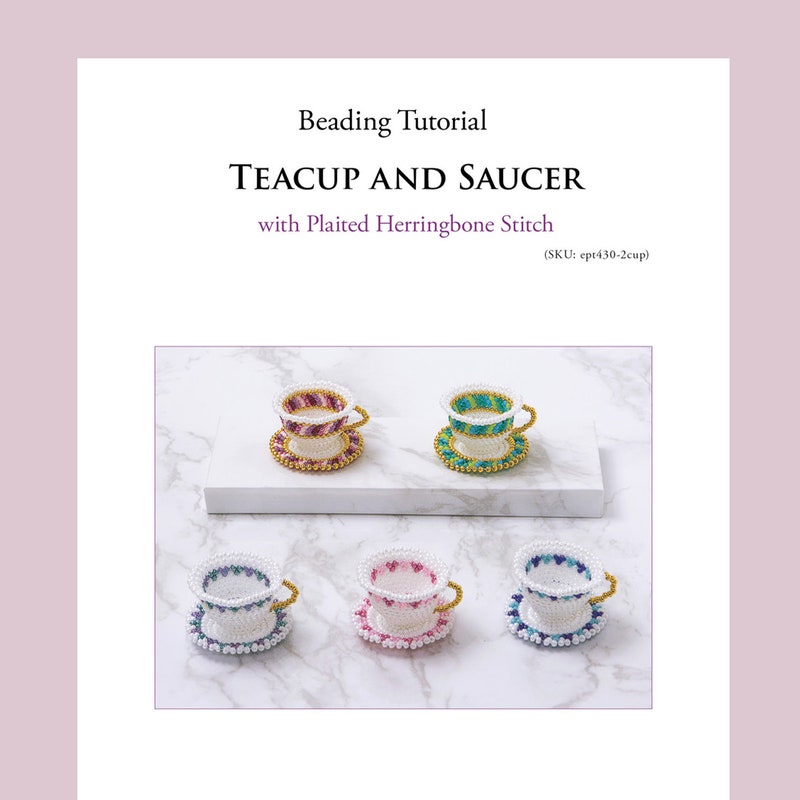 Beaded Tea Cup Pattern - Etsy