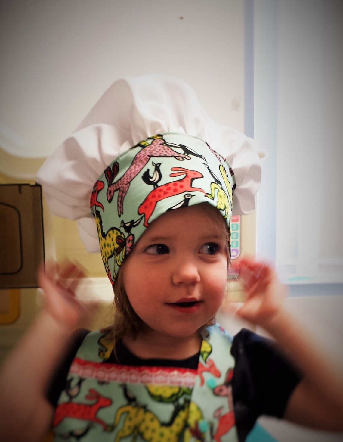 Kid's Chef Hat. Reglable Toque for Kids. - Etsy