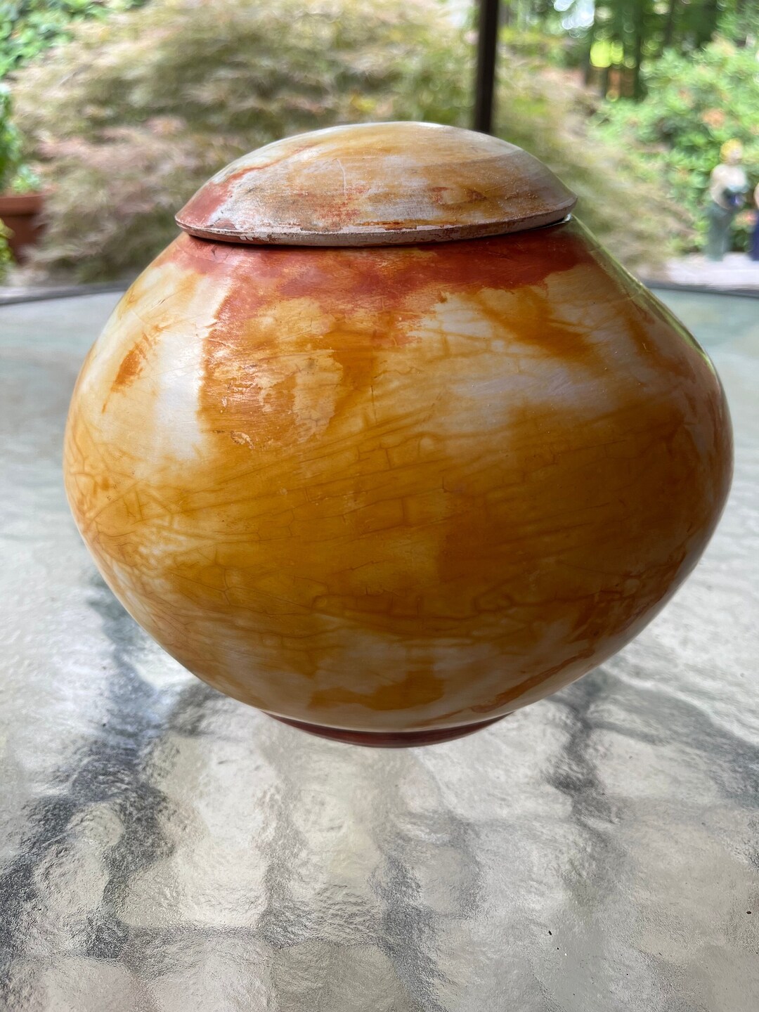Large Saggar Fired Urn. Hand Made. Wheel Thrown. Could Be Used as a ...