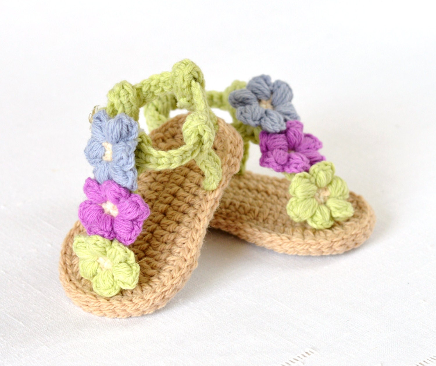 CROCHET Sandals Pattern Easy Crochet Pattern for baby shoes - Etsy España