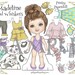 Printable Paperdolls and Gift Box Kit Play Set - Etsy