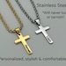 Personalized Cross Necklace for Boys Custom Cross Necklace Kids ...