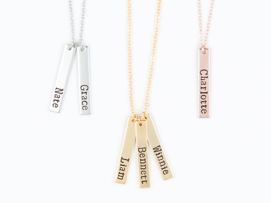 JUST THE BAR - No Necklace/chain. Will Have to Be Attached With Pliers ...