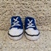Crochet Converse Ornament/keychain - Etsy