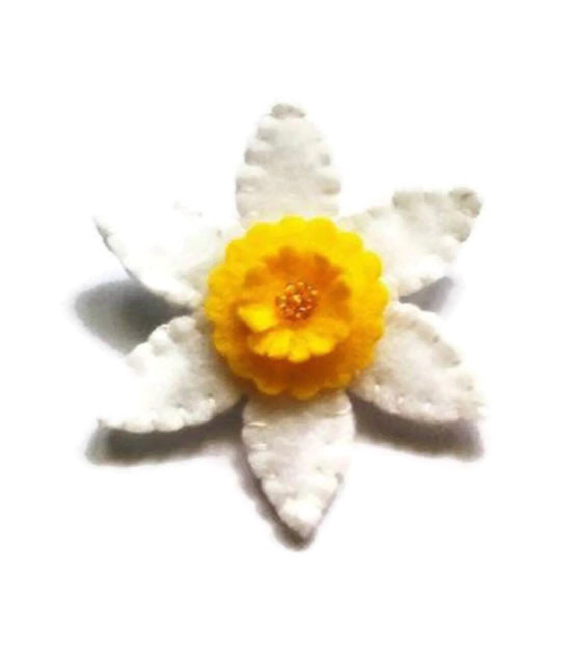 Felt Daffodil Brooch / Pin - Etsy