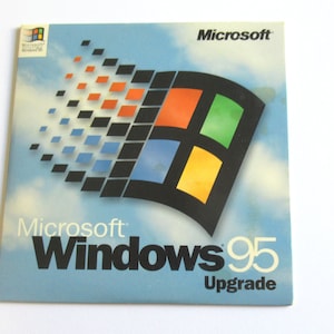 Vintage Microsoft OS and Software, Windows 95, Office for Windows 95 CD ...