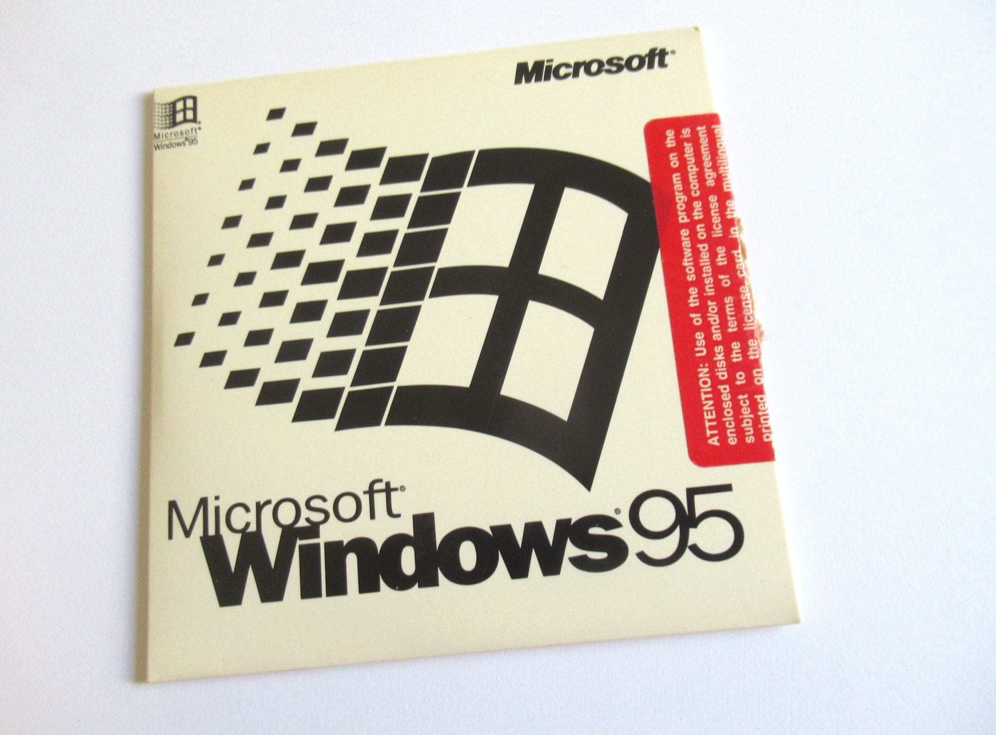 Vintage Microsoft OS and Software, Windows 95, Office for Windows 95 CD ...