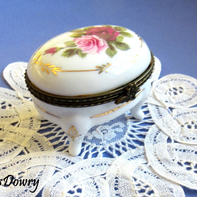 Porcelain Trinket - Etsy