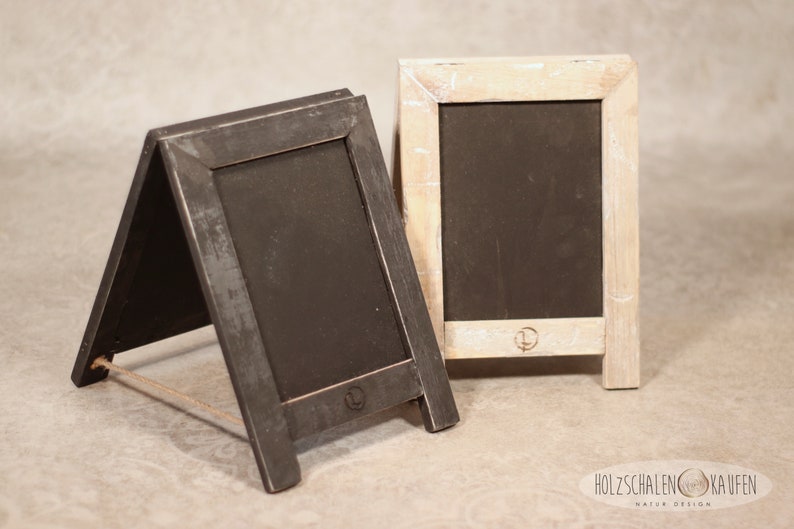 Chalkboard Blackboard Price Tag Wooden Vintage Standee Price Board Memo ...