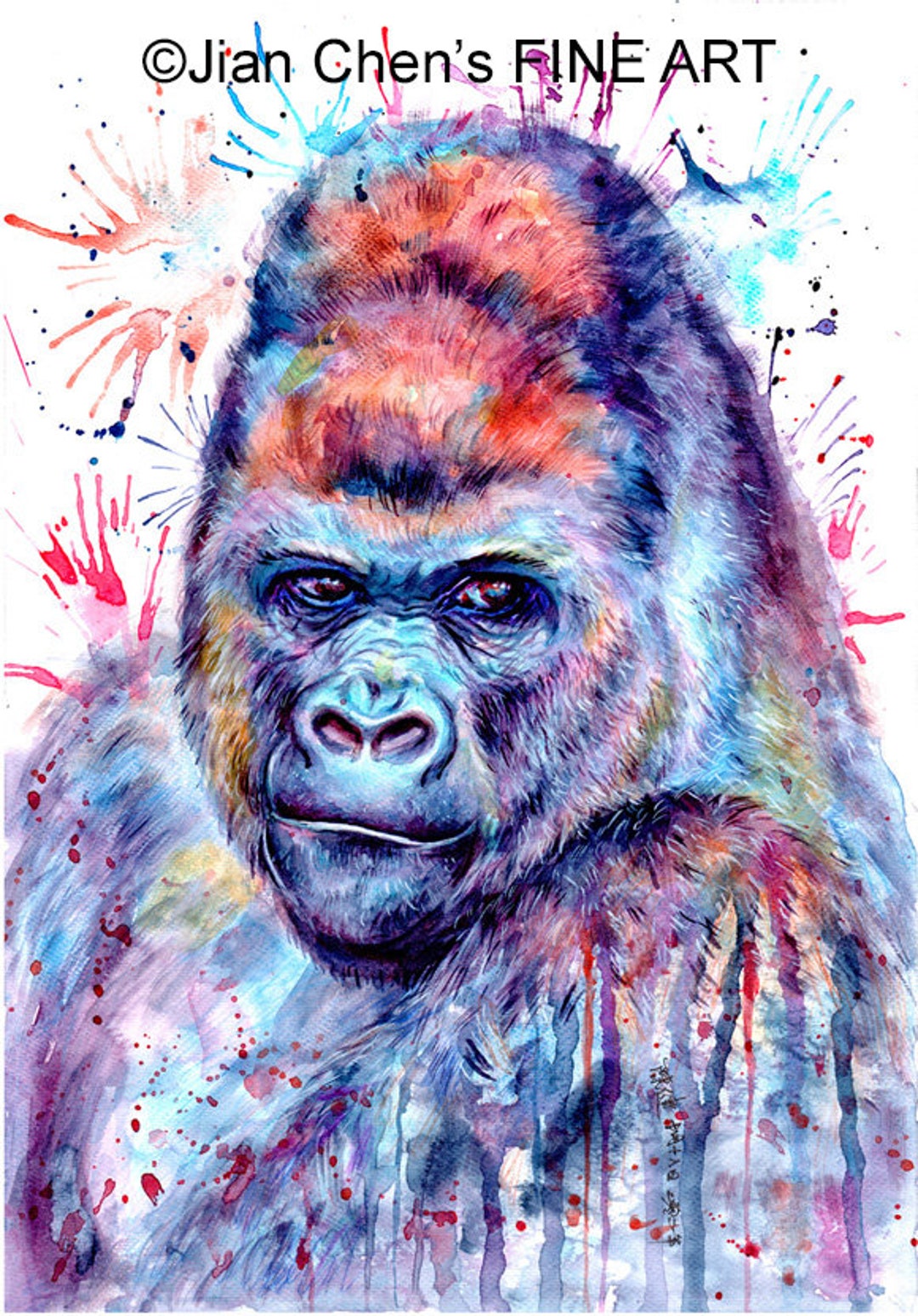 Silverback Gorilla (10 Different Sizes to Choose From, All FREE ...