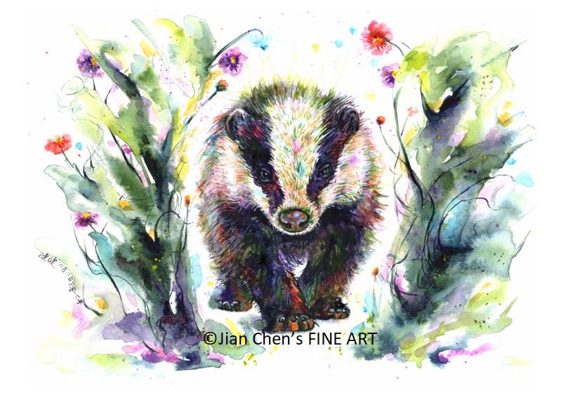 Badger 10 Different Sizes to Choose From All FREE SHIPPING | Etsy UK