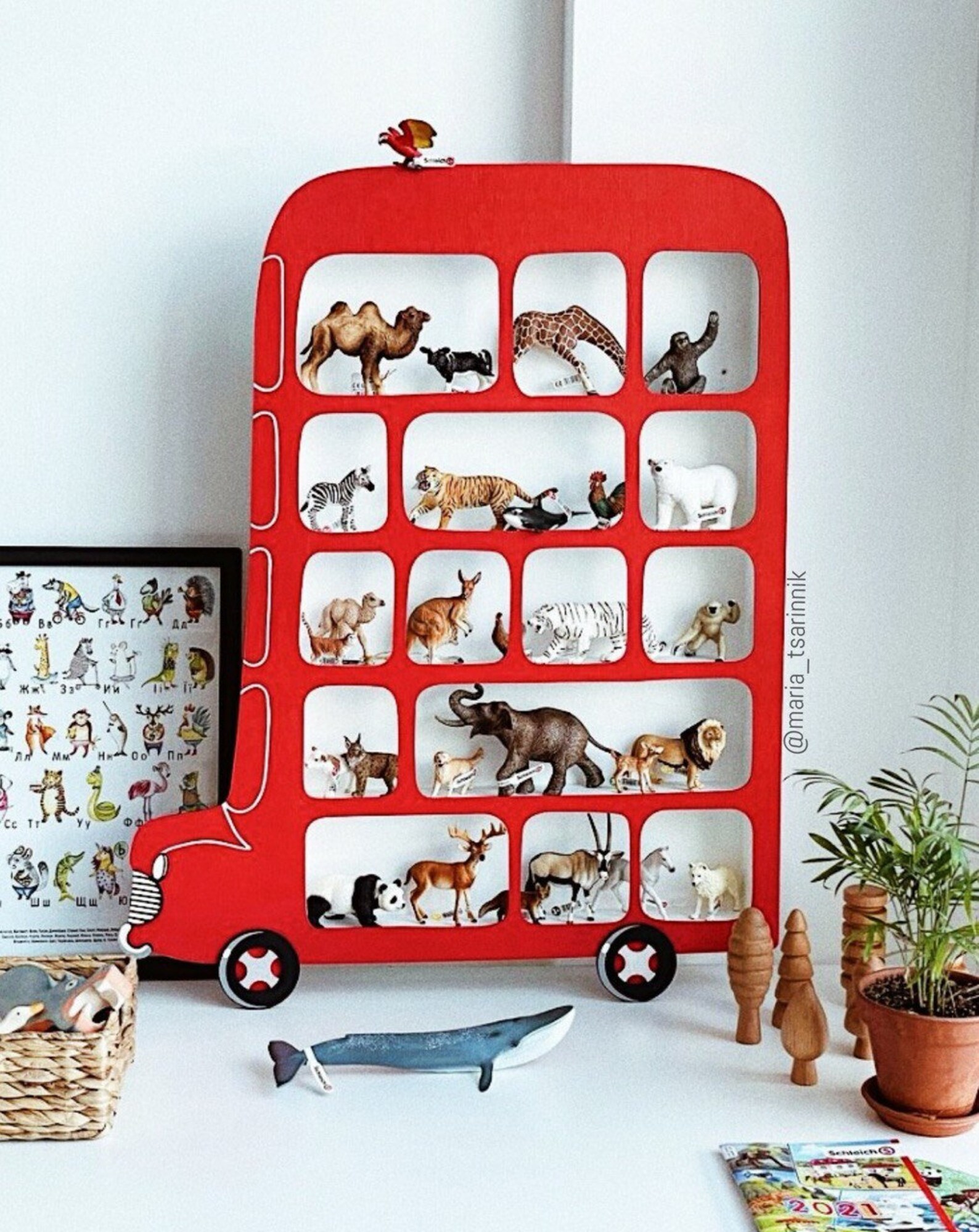 Shelf London Bus. Display Shelf. Toy Storage Display Shelf for - Etsy