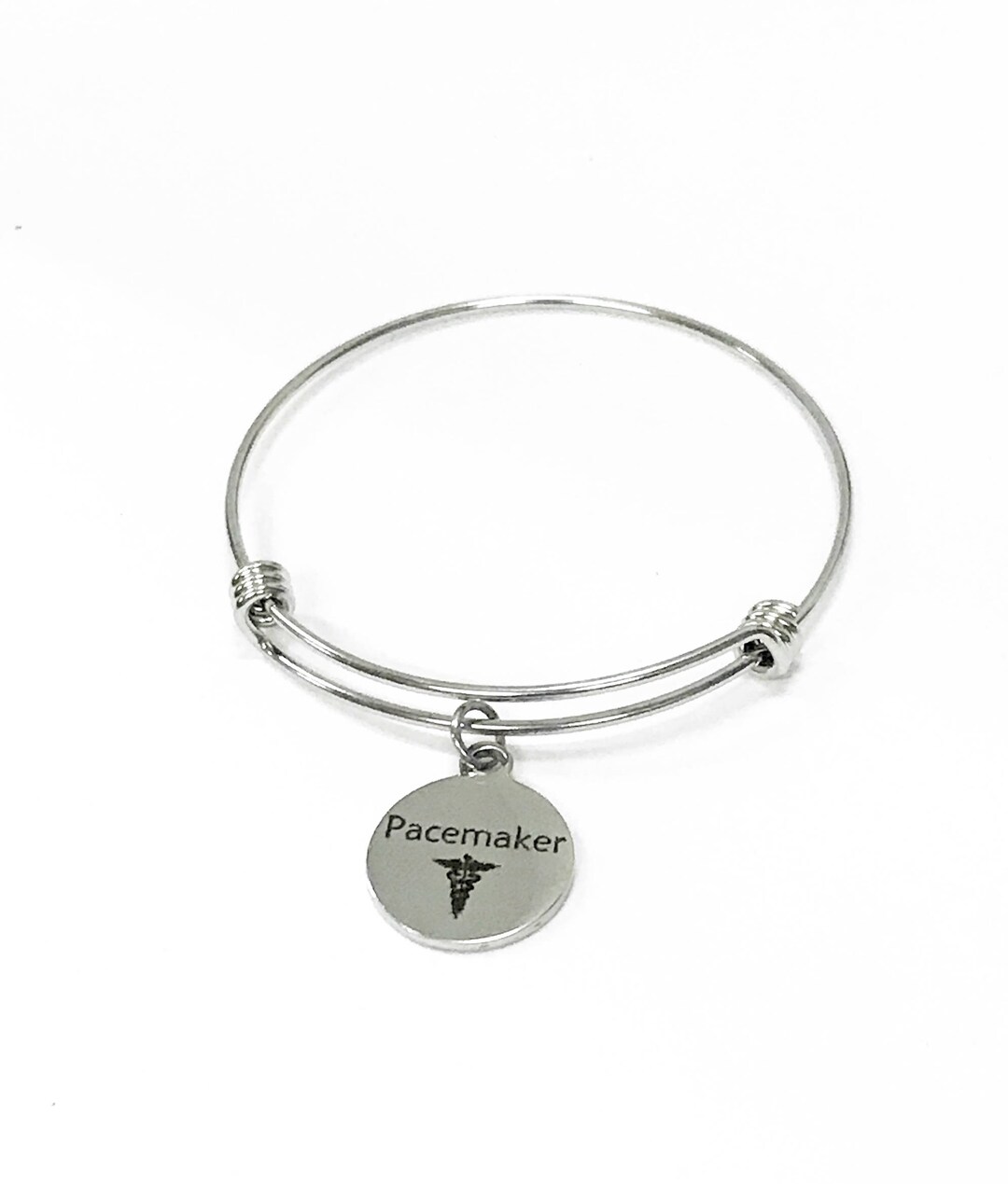 Pacemaker Medical Expanding Charm Bracelet, Medical Awareness Bracelet, Pacemaker Awareness ...
