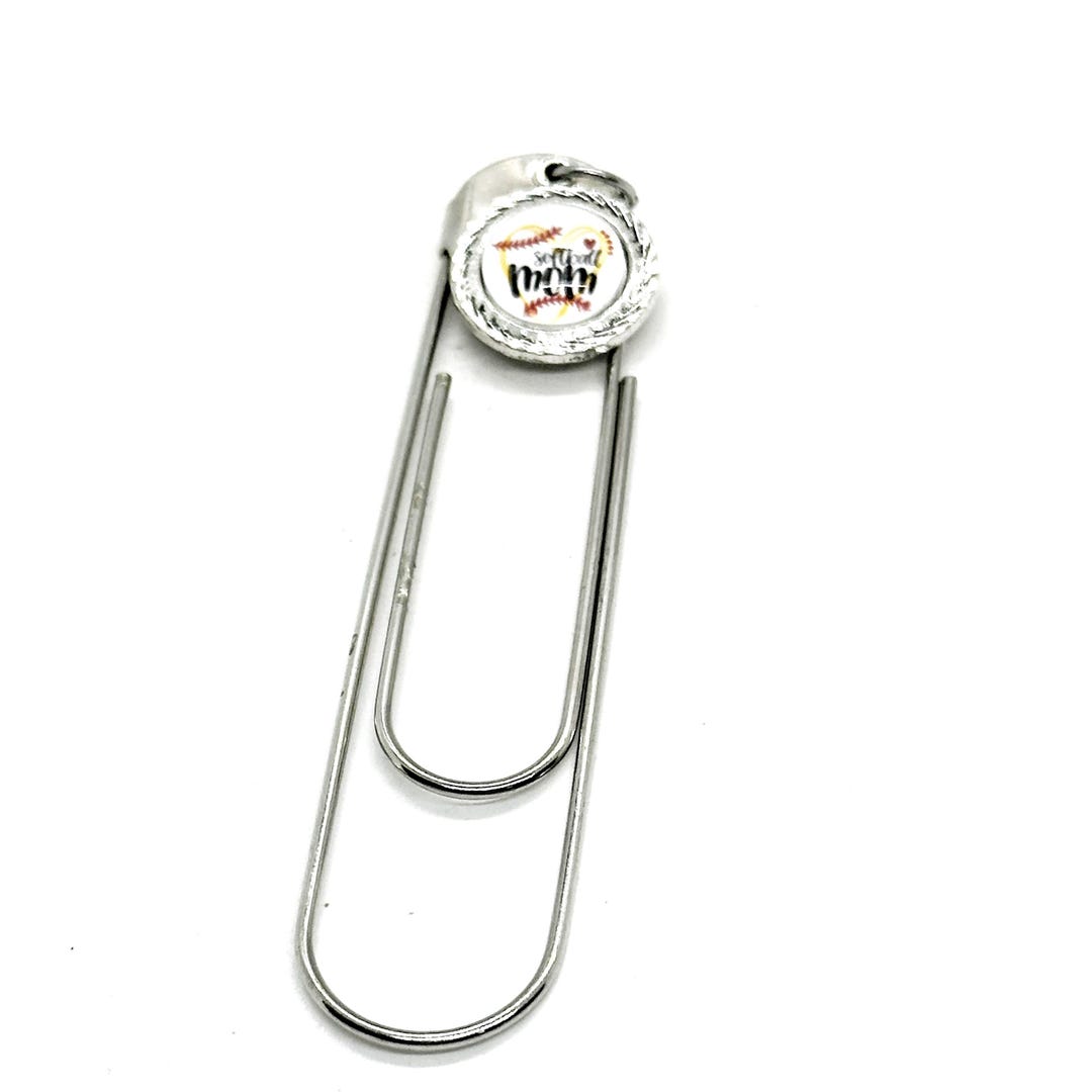 Softball Mom Charm Bookmark, Team Moms, Mothers Day Gifts, My Favorite ...