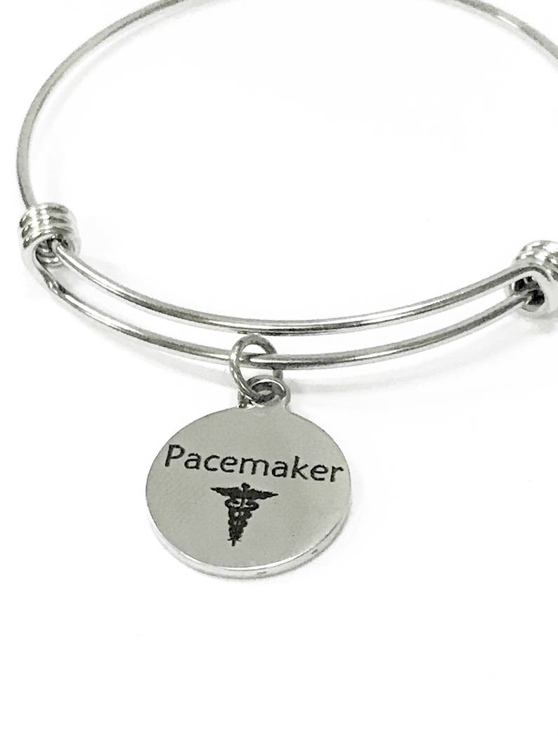 Pacemaker Medical Expanding Charm Bracelet Medical Awareness - Etsy