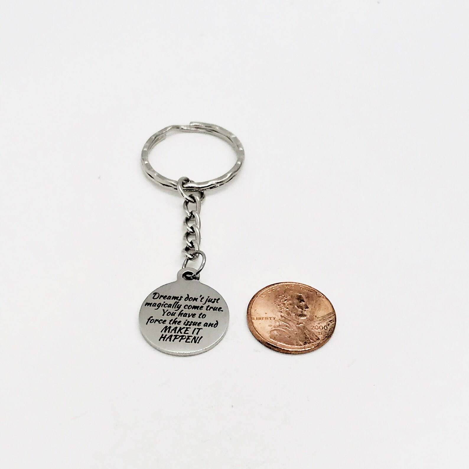 Motivation Gift, Make It Happen Keychain, Encouragement Gift, Make Your ...